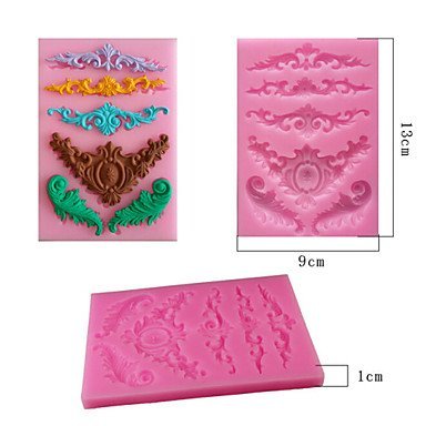 Y&XL&H Lace Silicone Cake Mold Cake Lace Embossed Stamp Die N8 free ...