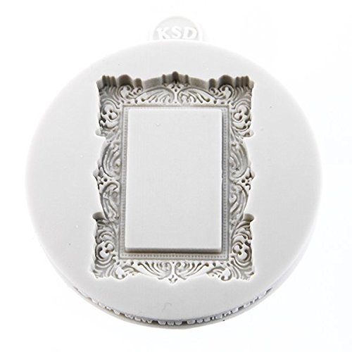 Miniature Frames - Vintage Rectangle Embellishment Cake Mold free image ...