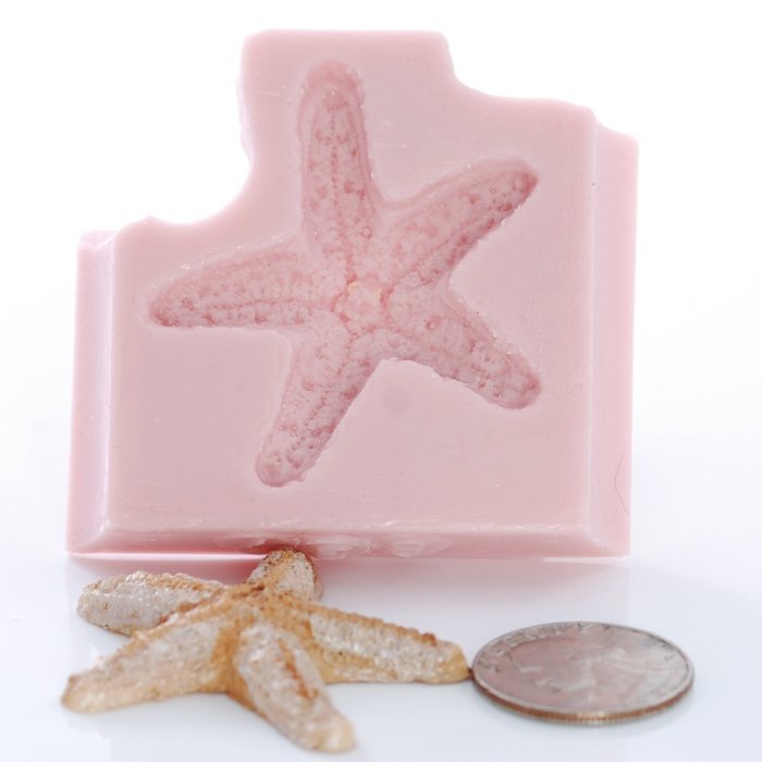 Star Fish Silicone Mold Food Safe Fondant, Chocolate, Candy, Resin ...