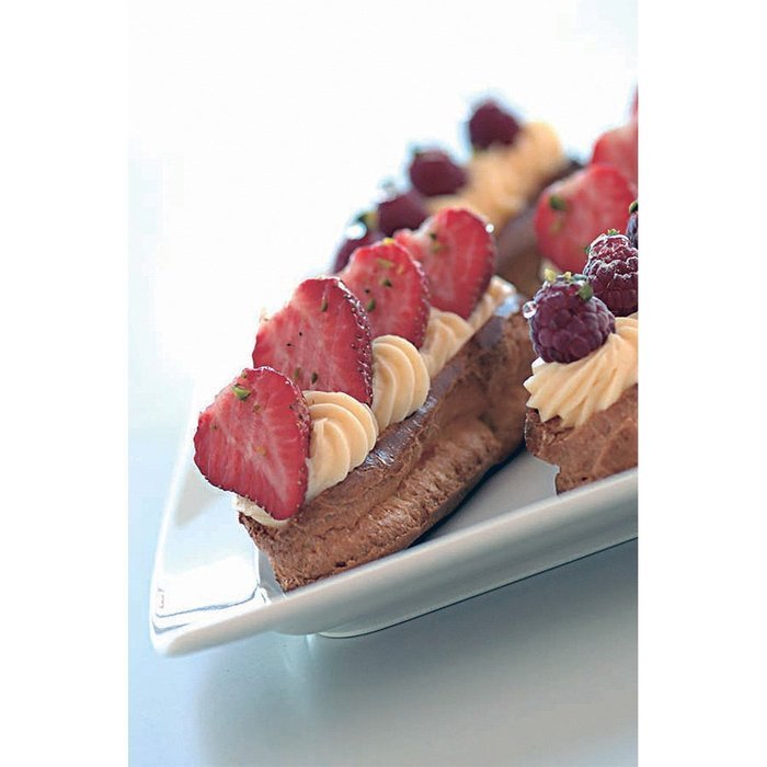 Matfer Bourgeat Silicone Silform, Eclair Baking Molds, 18 Cups 337002 ...