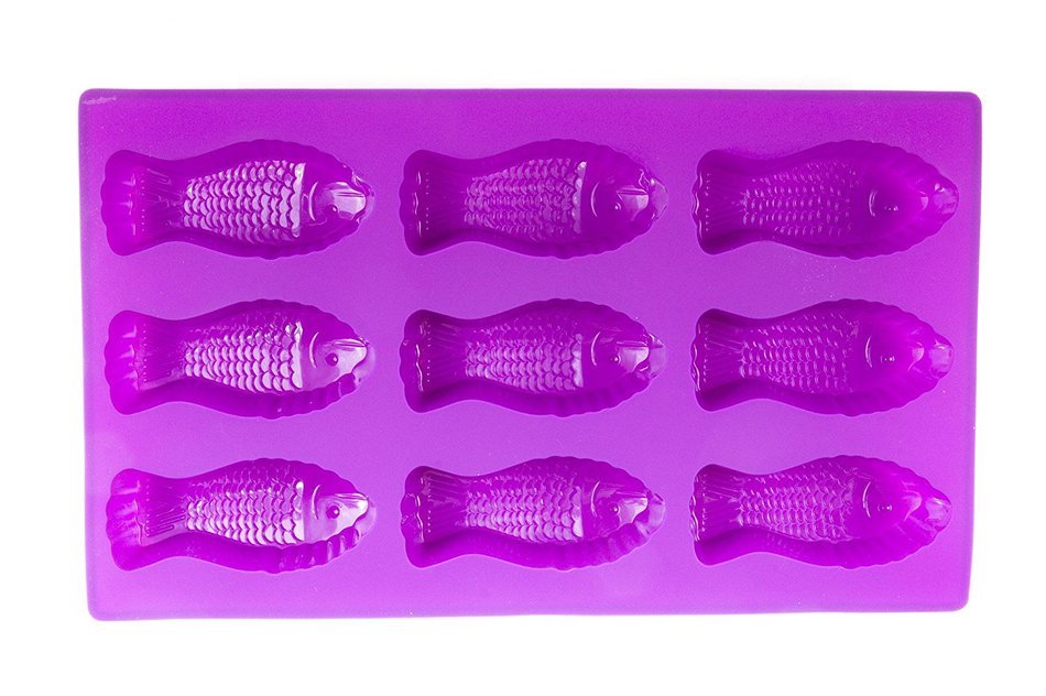 Silicone Gold Fish Mold/tray - Good for Baking, Cooking and Molding ...