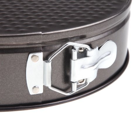 3 Round Non Stick Tins Bakeware Springform Tray Pan Baking Cake Mould ...