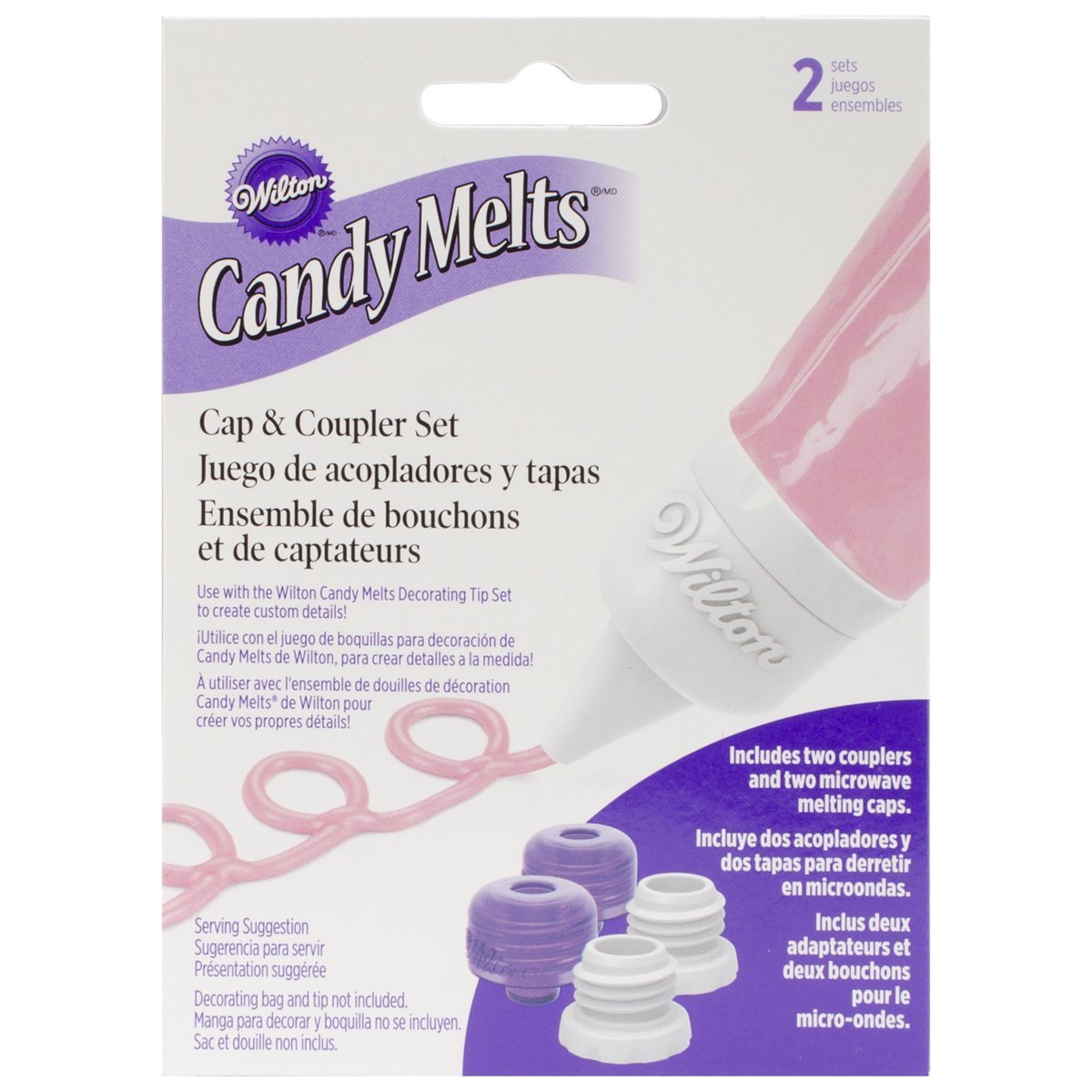 Wilton 1904-1022 Candy Melt Cap and Coupler Set N3 free image download