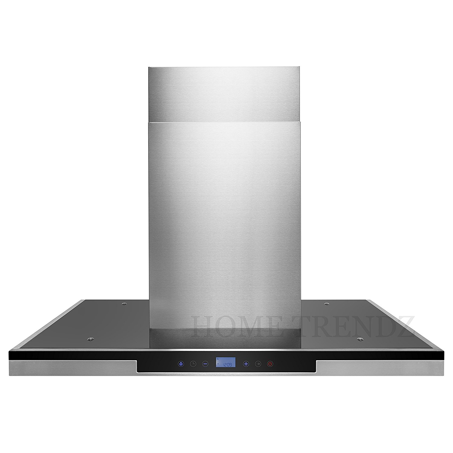 36" Kitchen Under Mount Stainless Steel Touch Screen LCD Range Hood ...
