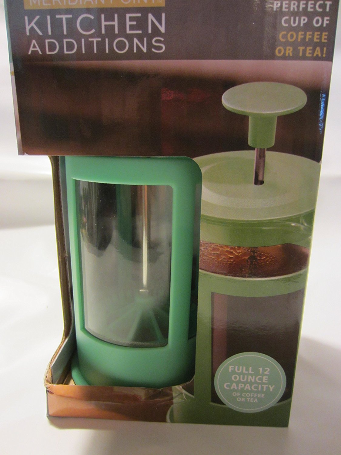 Meridian Point Kitchen Additions 12 ounce French Press & Tea Maker N4 ...