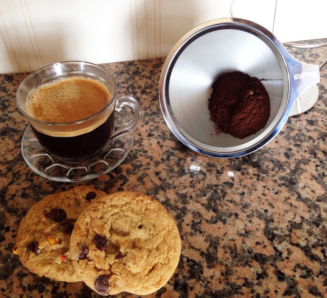 KUFFIE Stainless Steel Coffee Filter - Permanent, Reusable and ...