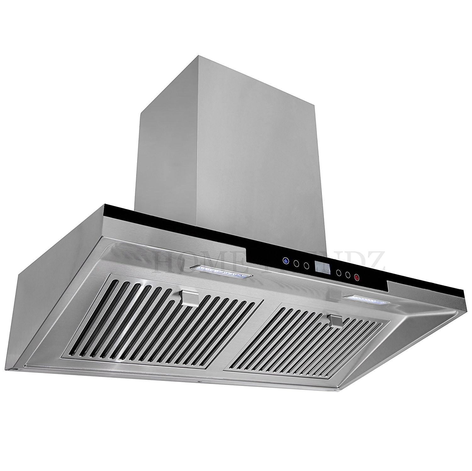 36" Kitchen Under Mount Stainless Steel Touch Screen LCD Range Hood ...