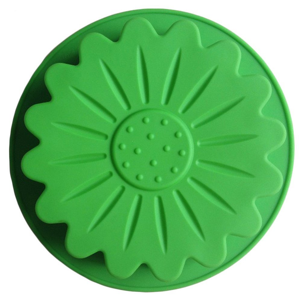 FLY Silicone Cake Mold Single Flower DIY Baking Cake Pan Sun Flower ...