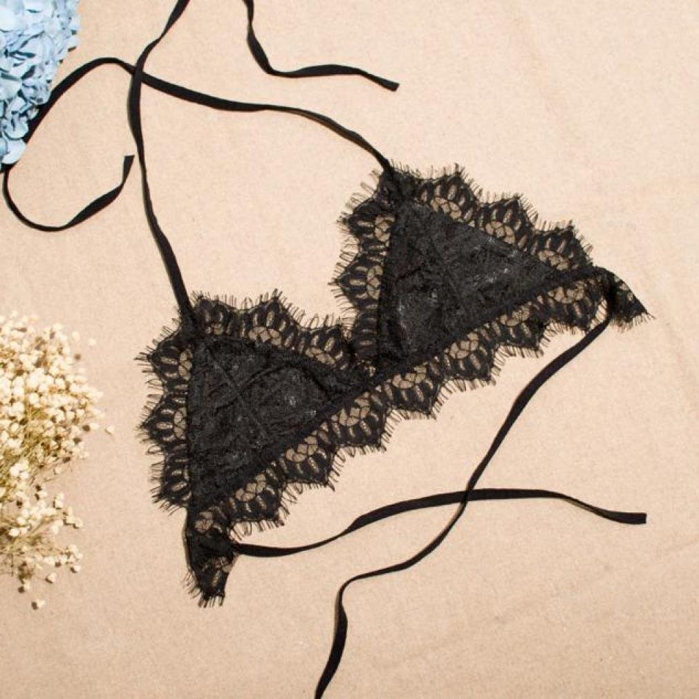 Bra Top ，Beautyvan Comfortable Translucent Underwear Sheer Lace Frenum ...