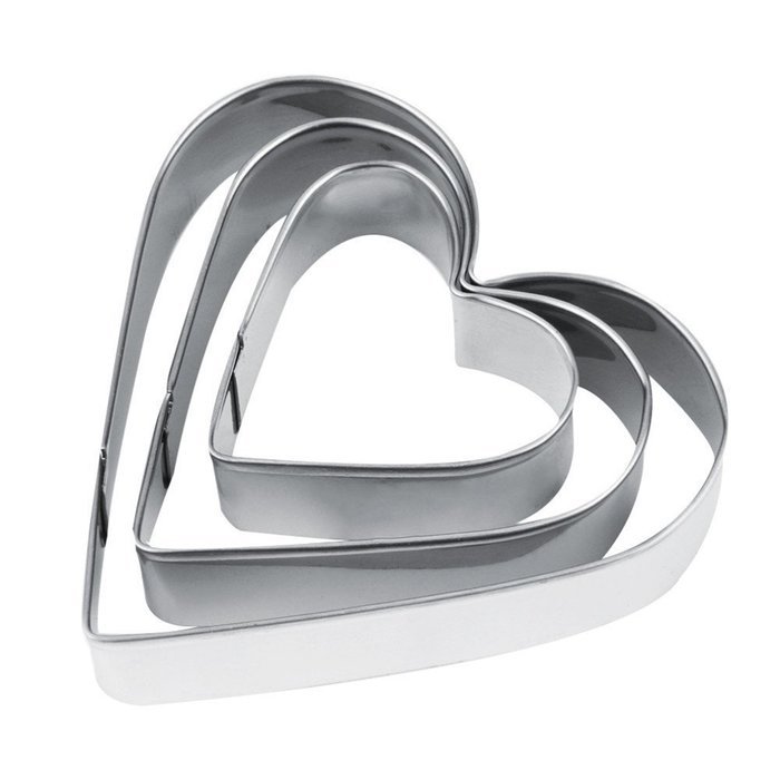 Affe 12pcs Stainless Steel Cookie Biscuit DIY Mold Star Heart Cutter ...