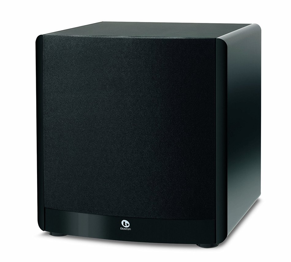 Boston Acoustics ASW650 650-Watt Peak 10-Inch Front-Firing Powered ...