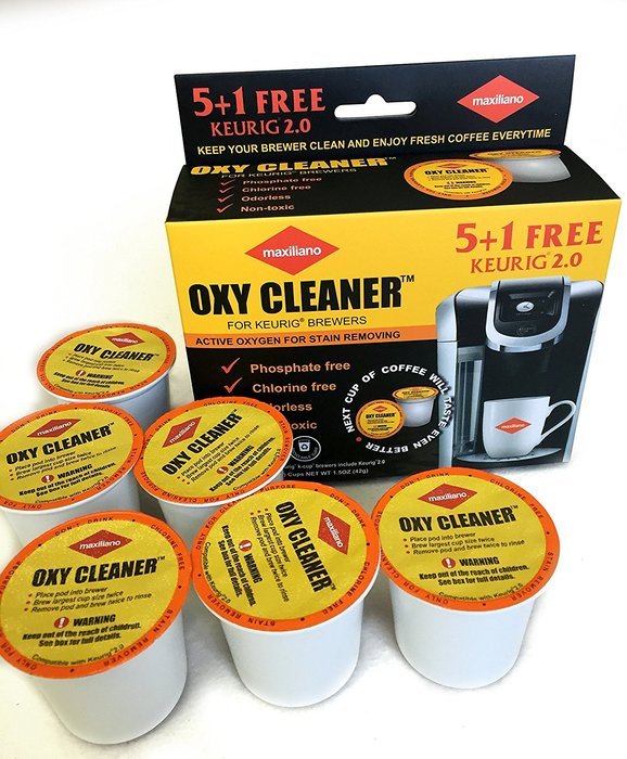 Keurig Cleaning Cups, Stain Remover, Biodegradable, Non Toxic, Coffee ...