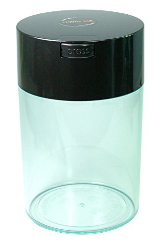 Coffeevac 1 lb - The Ultimate Vacuum Sealed Coffee Container, Black Cap ...