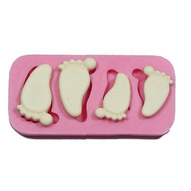 Y&XL&H Baby Feet Silicone Mold Fondant Chocolate Cake Decorating Tools ...