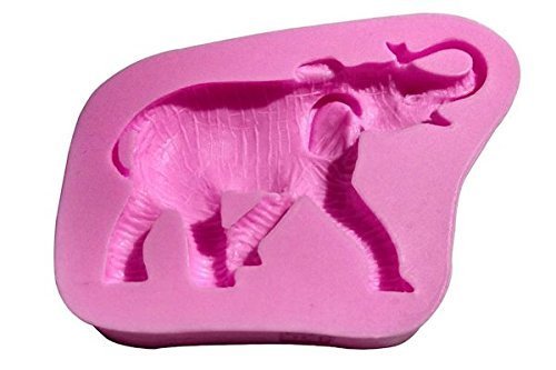 Elephant Silicone Mold for Fondant Gum Paste Chocolate Crafts N2 free ...
