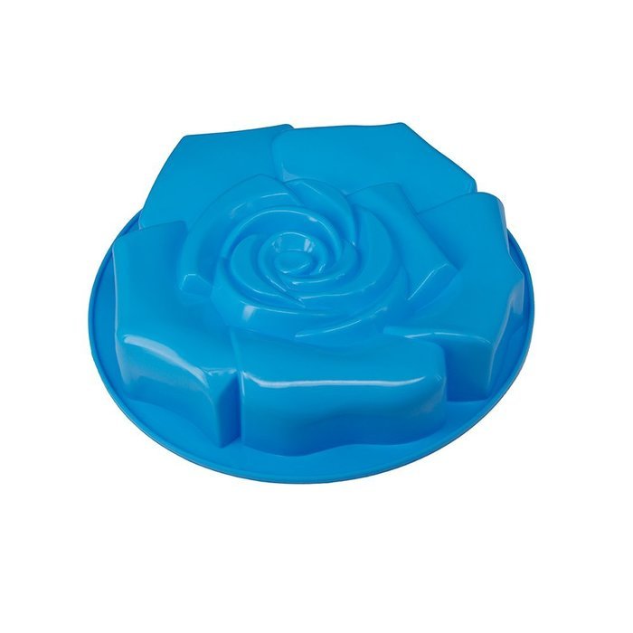 Tangne 4 Colors Rose Shape Silicone Cake Mould Kitchen DIY Cake Tools ...