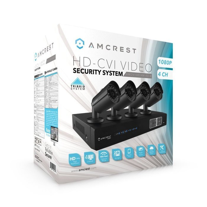 1080P HD 4CH 2TB DVR W/ 4XB (BLACK) N5 free image download