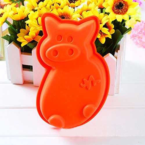 Animal jelly moulds pig shaped cake decorating tools cake silicone cake ...