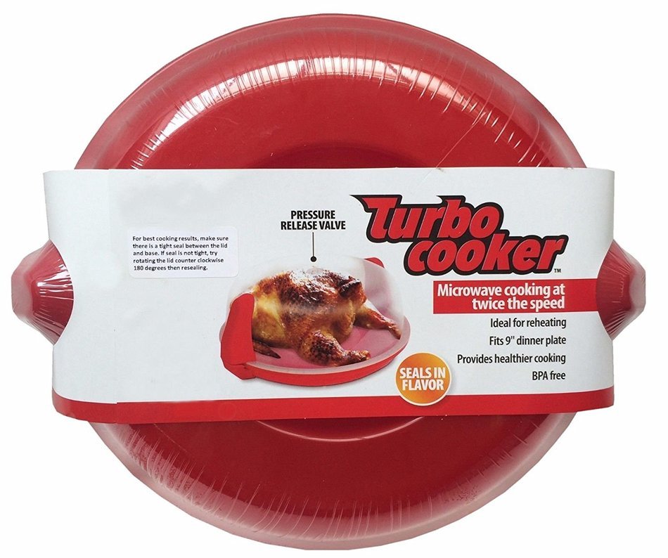 LavoHome Premium Double Speed Red Microwave Turbo Cooker N3 free image ...