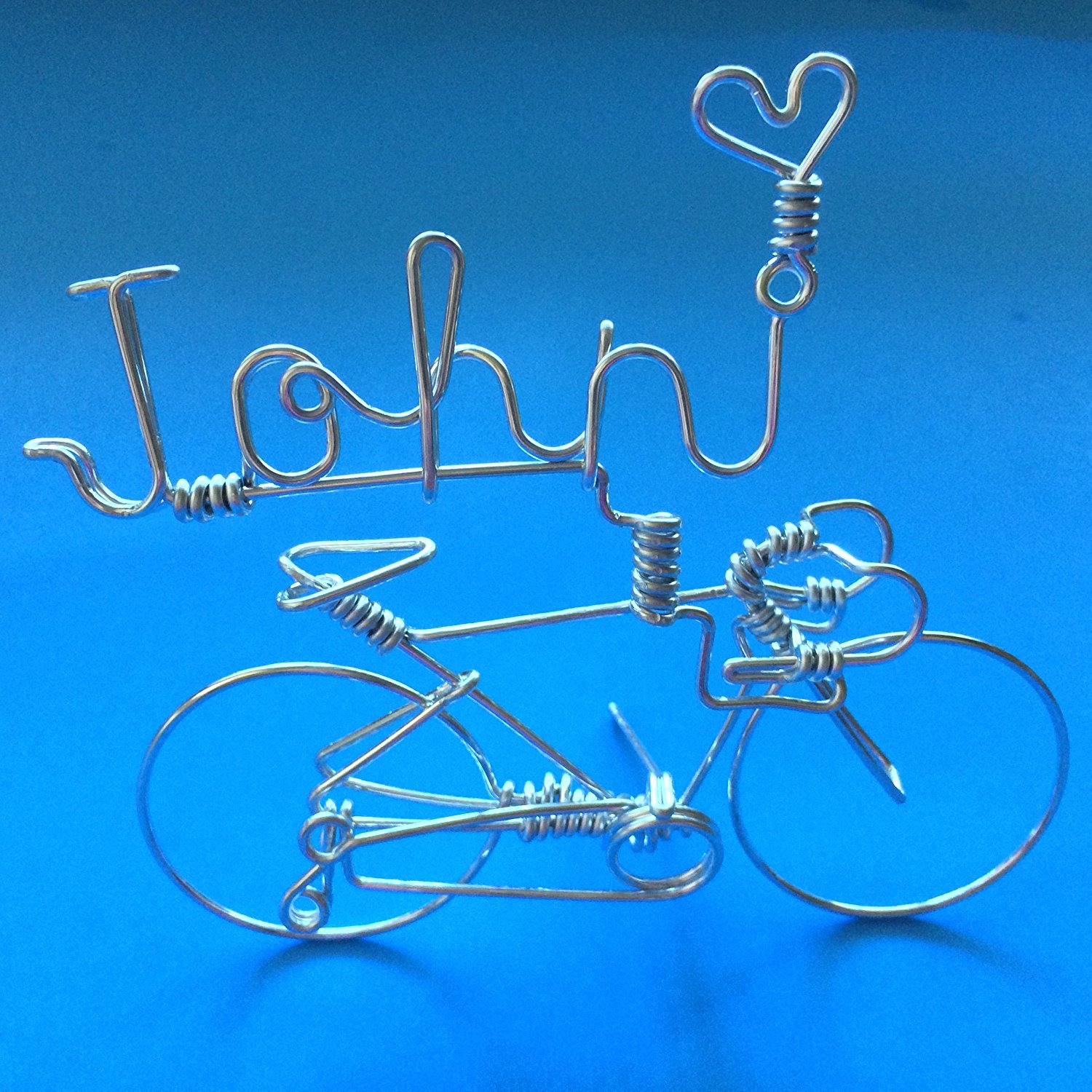 Handmade Personalized Gifts For Cyclists ~Add Your Own Name on Bicycle ...