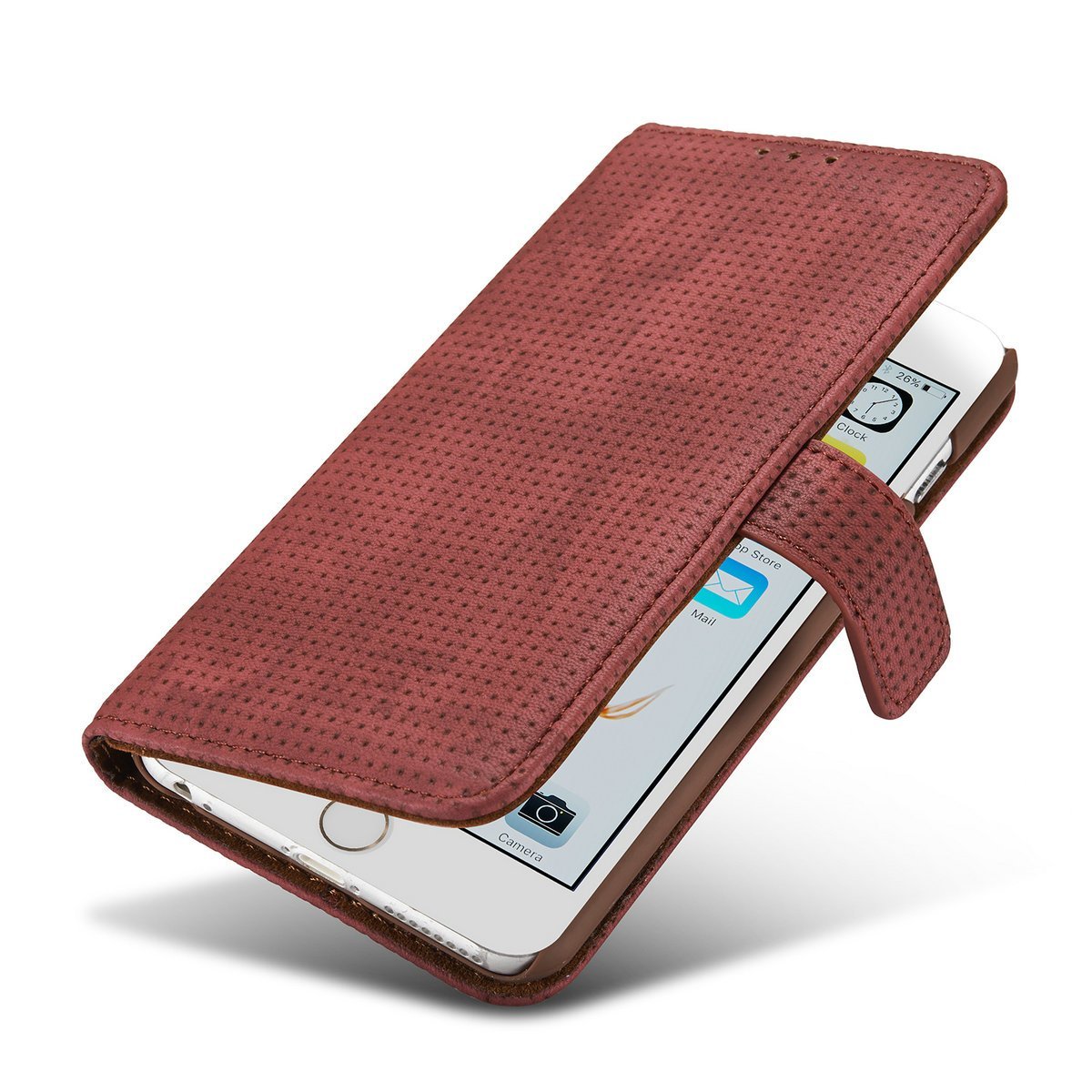 IPhone 6S Case, iPhone 6 Case, Aroko pu Leather Case [Wallet Series ...