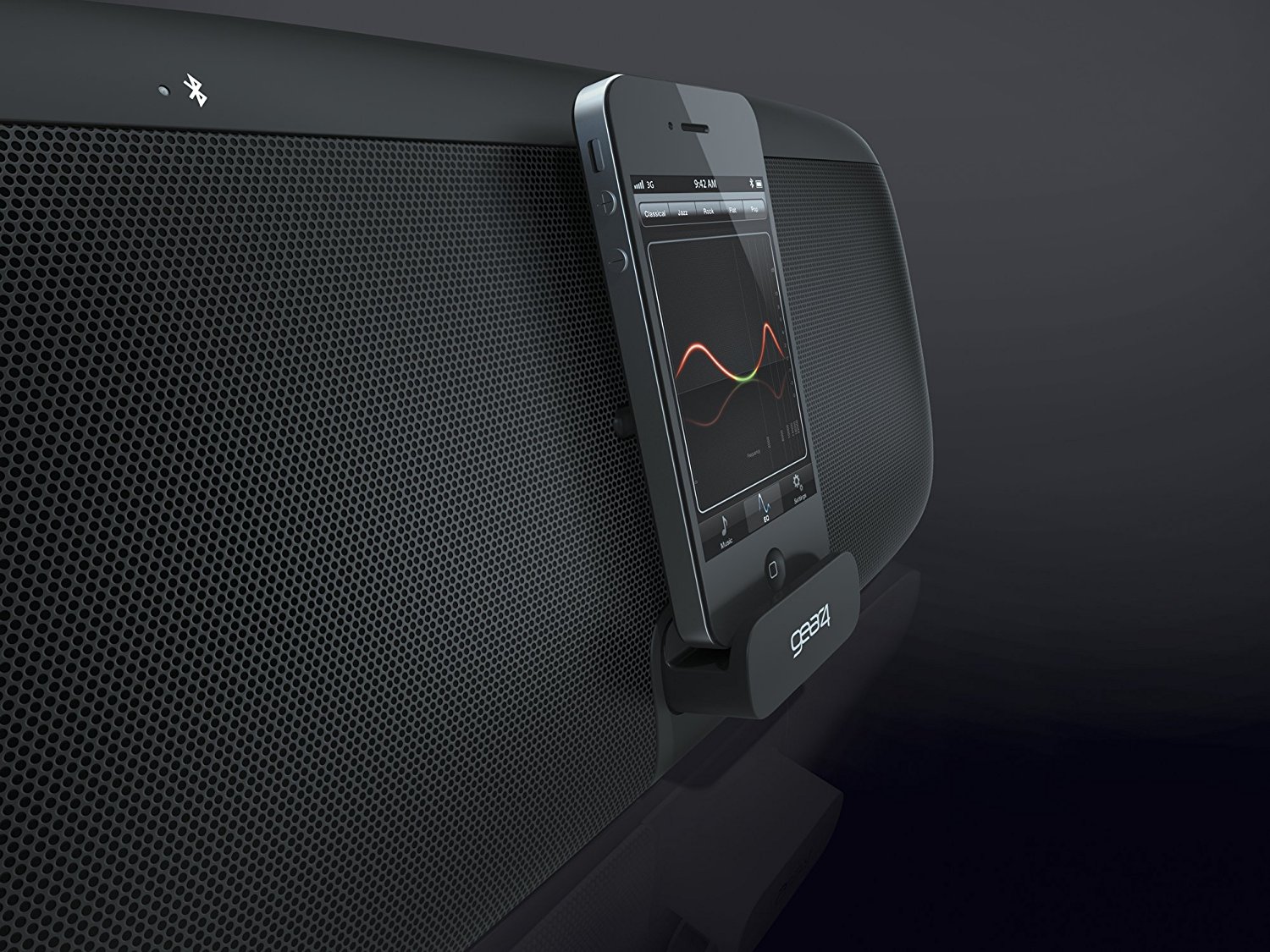 Gear4 HouseParty Portable Docking Speakers for MP3 Players (Black) N8 ...