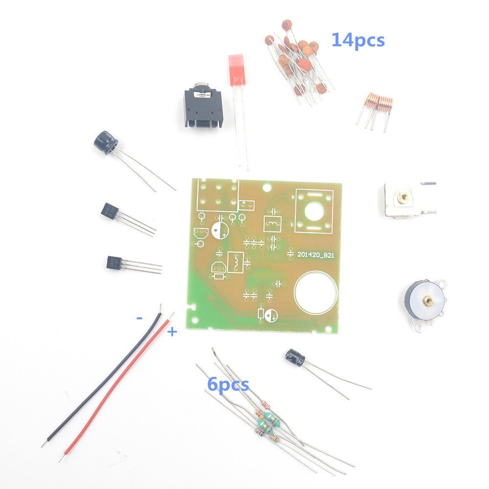 Puuli KA22429 TDA7021 87-108MHz FM low-IF Mono Receiver Radio Module ...