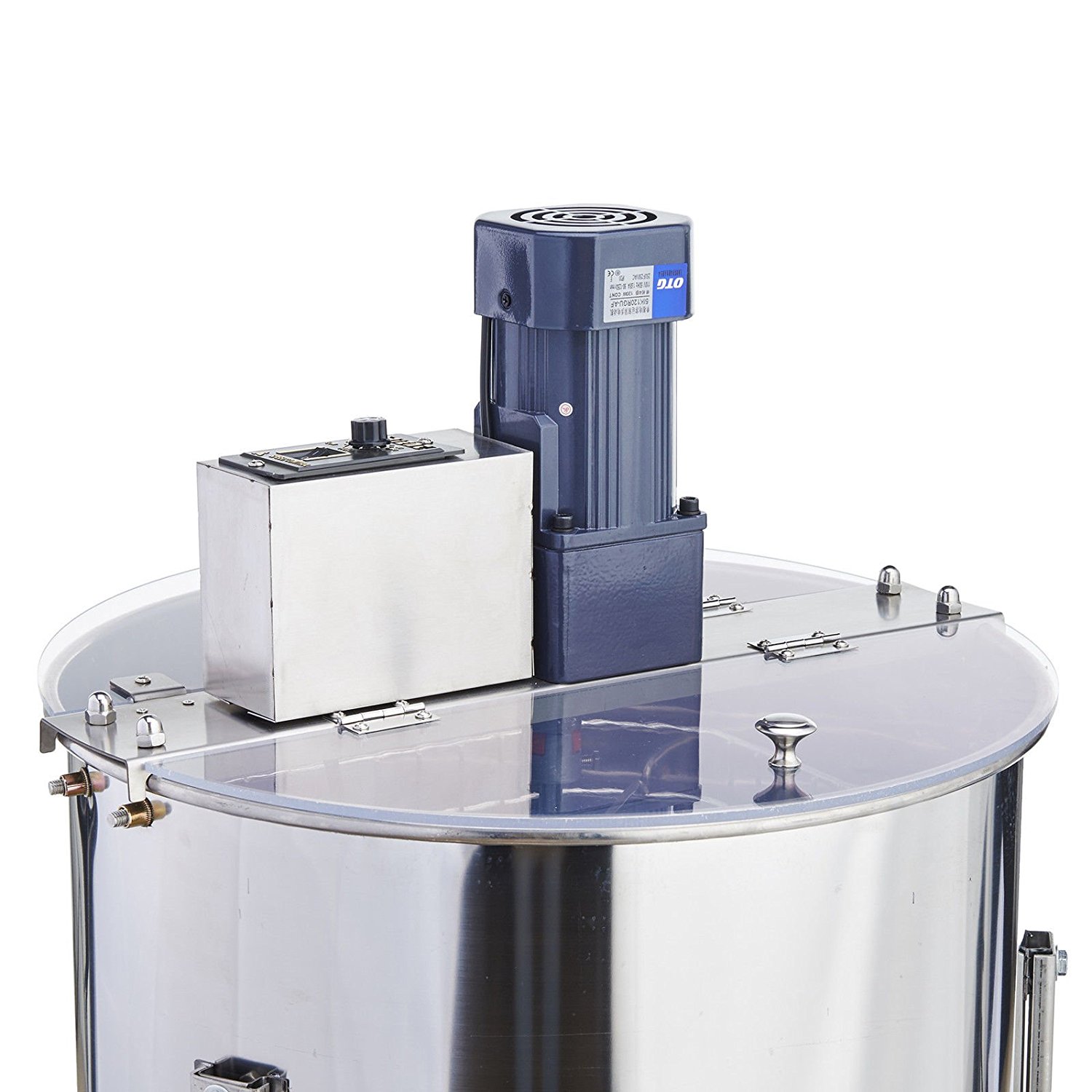 Sundaynmay Honey Extractor 4/8 Frame Hive Bee Drum Keeping Pro Steel ...