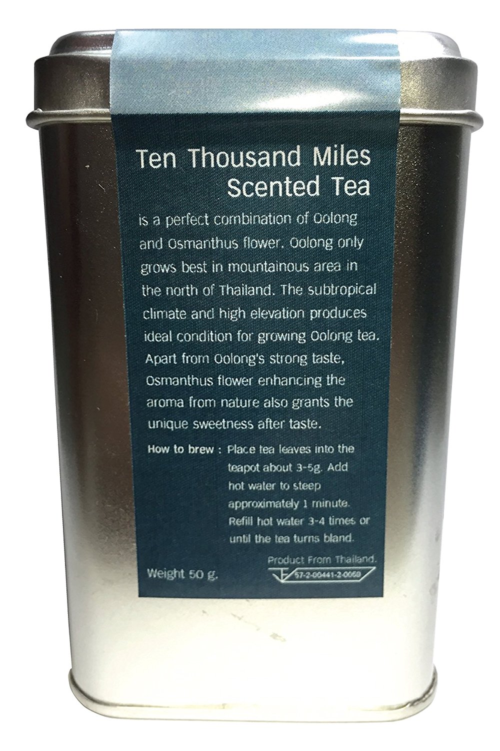 Ten Thousand Miles Scented Tea (Mixture of Oolong and Osmanthus Flower ...
