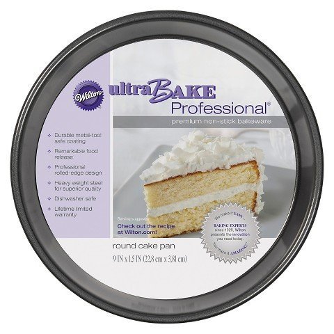 Wilton Ultra Bake Pro 9" Round Cake Pan free image download