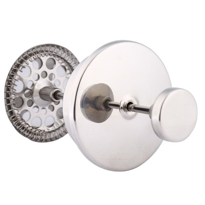 Large Capacity Stainless Steel Insulated Press Coffee Tea Maker with ...