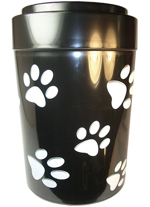 Pawvac 5+ Pound Vacuum Sealed Pet Food Storage Container; Black Cap ...