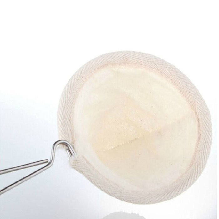 Lautechco Coffee Filter Baskets, Wood Handle, Flannel Hand Coffee ...