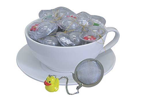 CybrTrayd Tea Infuser Duck, Stainless Steel free image download