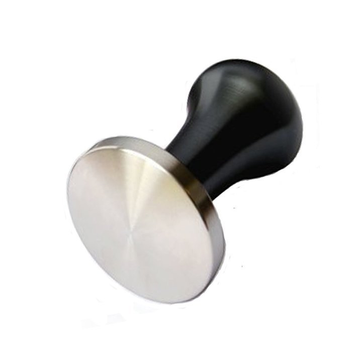 Coffee Tamper Machine,58mm Stainless Steel Flat Base Grip Handle Bean ...