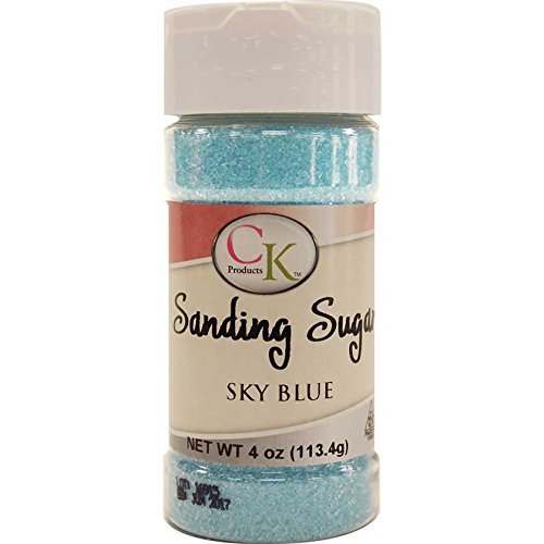 CK Products 78-50516 Cake Decorating Sanding Sugar Bottle, 4 oz, Sky ...