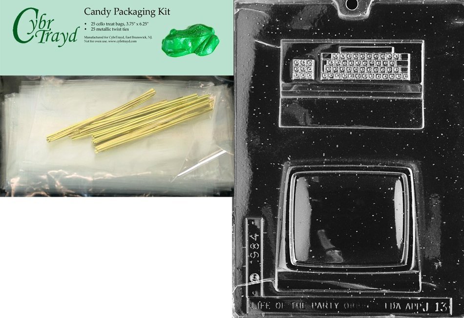 Cybrtrayd J013 Computer Jobs Chocolate Candy Mold N2 free image download