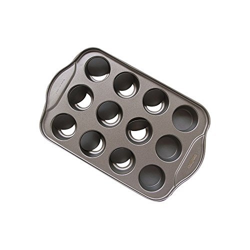 Startony Non Stick Muffin Cupcake Molds 12 Cups Baking Pan Loose Base ...