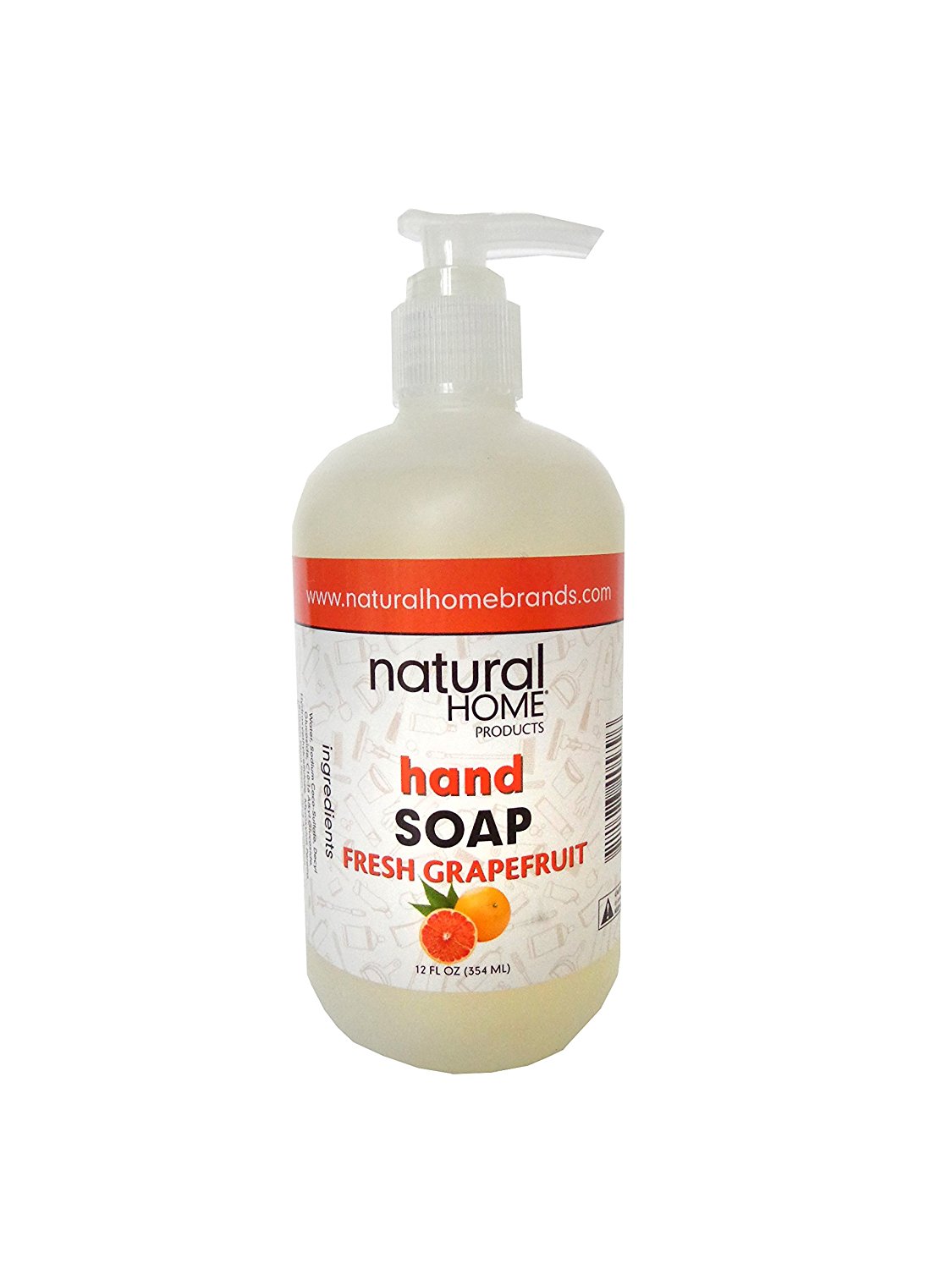 Natural Home Citrus Hand Soap, 12 oz, Yellow N3 free image download