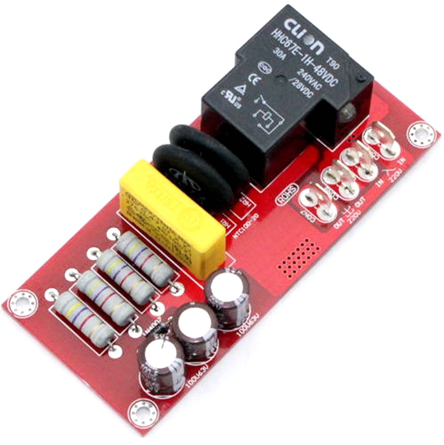 High-Power Amplifier Buffer Board 220V use 48V/30A Relay Control N2 ...