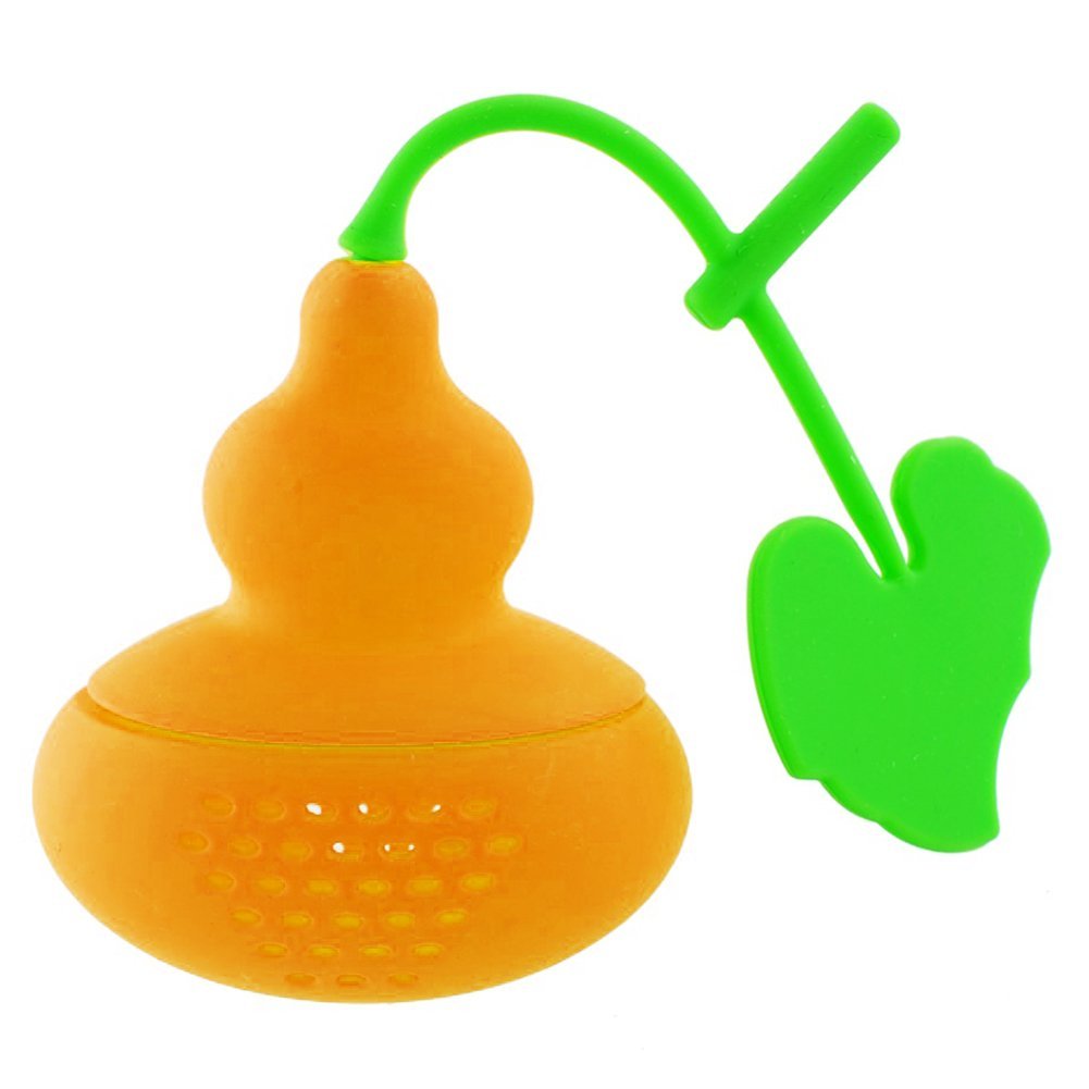 Tea Strainer - TOOGOO(R)New Cute Creative Silicone Calabash Tea Infuser ...