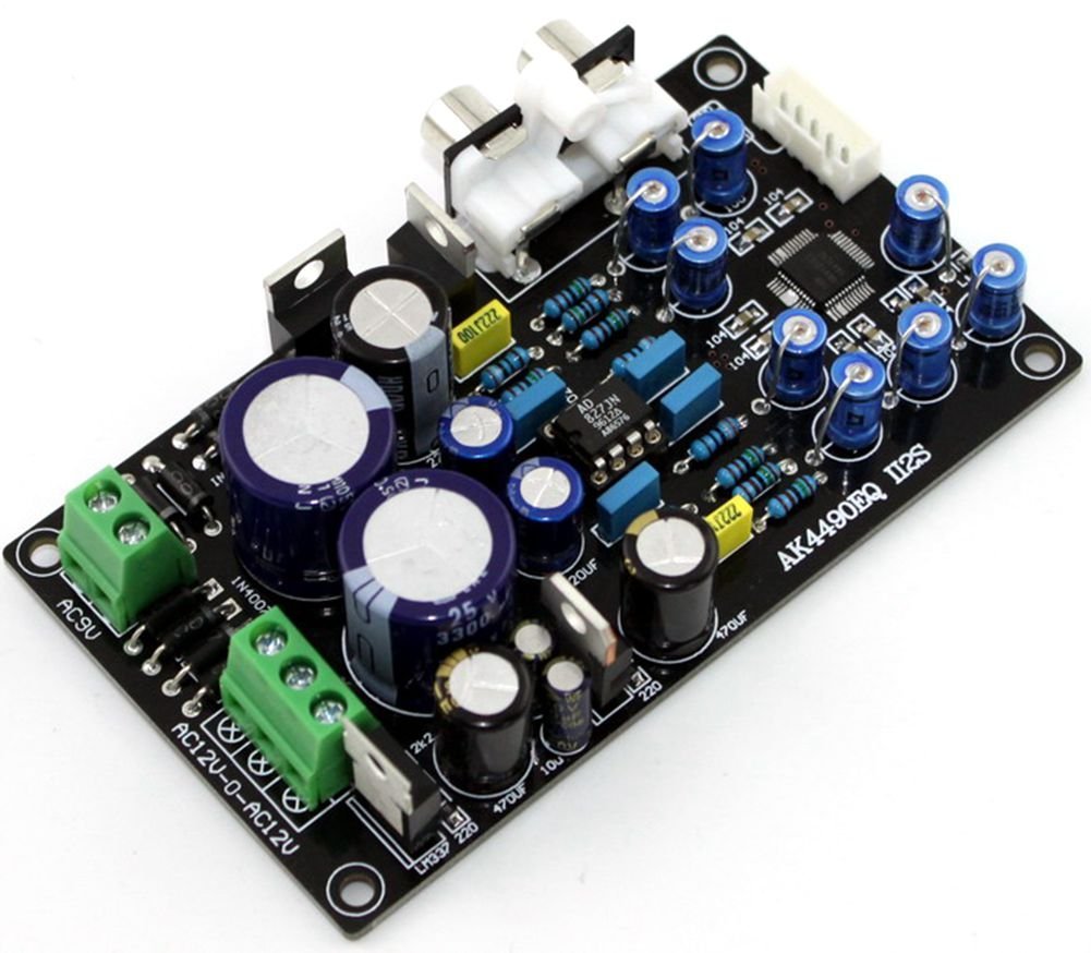 AK4490EQ II2S DAC Decorder Board support 32BIT 768K Module N2 free ...