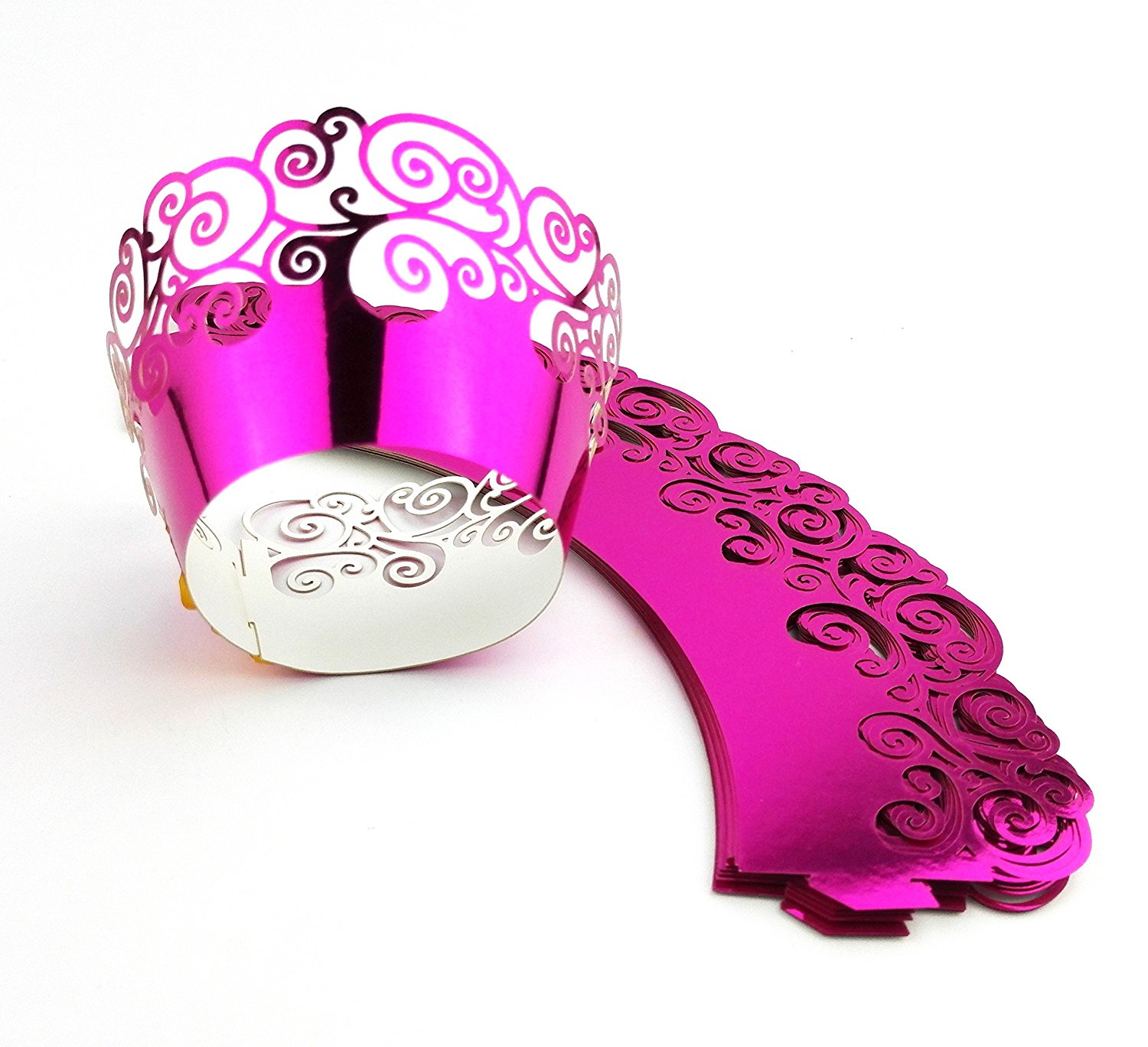 HuanX35 Muffin Cup Cake Wrapper Case Cupcake Papper Cup Liner Trays ...