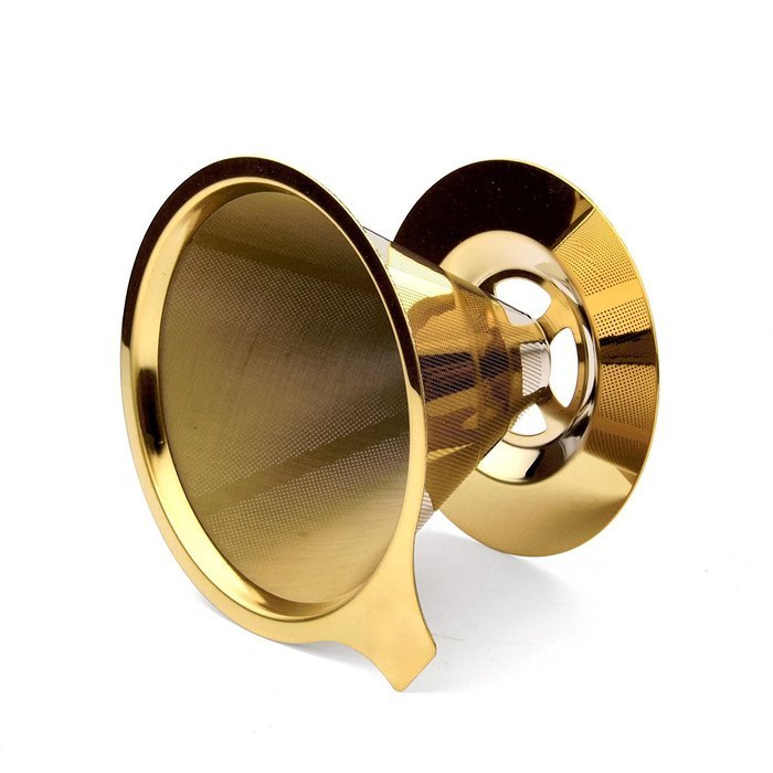 Tomasino Premium Collection - Titanium coated Stainless Steel Pour Over ...