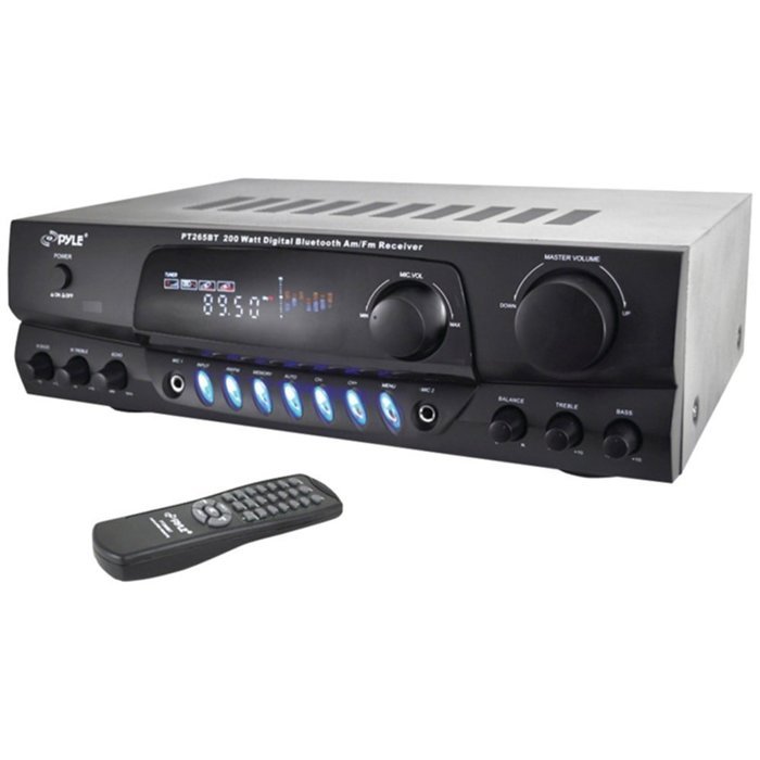 PYLE PT265BT 200-Watt Bluetooth(R) Digital Receiver/Amp Consumer ...