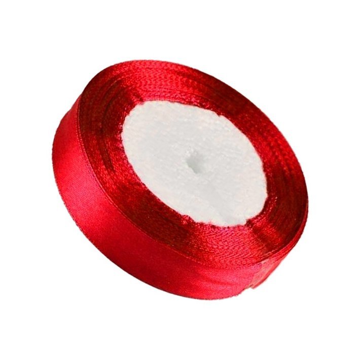 25 yards/roll 6mm Single Face Satin Ribbon Decor Gift Packing Christmas ...