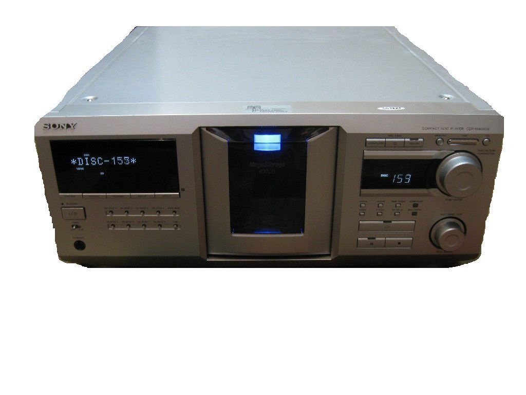 Sony CDP-M400CS 400 Disc MegaStorage CD Changer free image download