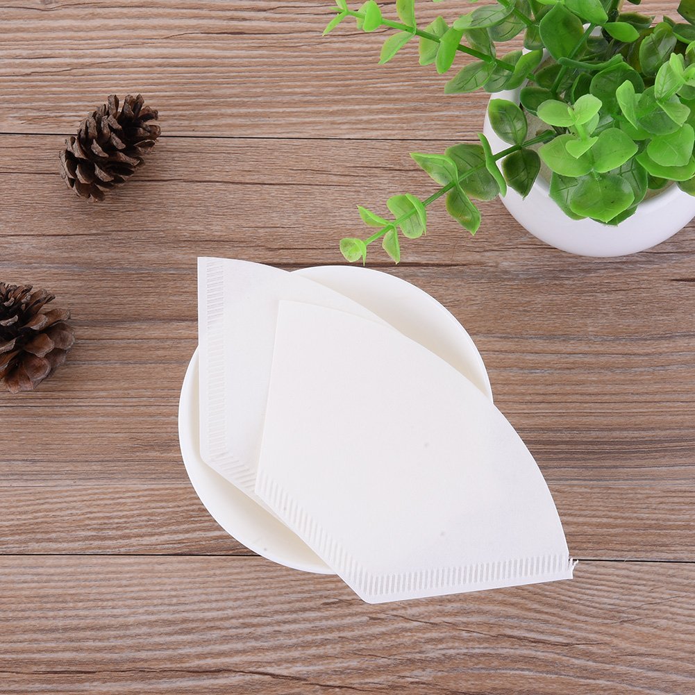 Awtang Cup Coffee Filter Drip Coffee White filter paper- 40 pcs N5 free ...