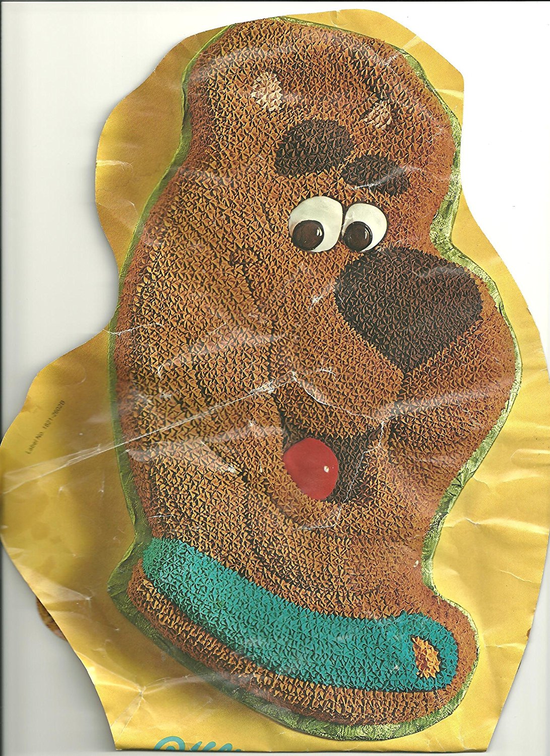 Wilton Cake Pan: Scooby-Doo (502-224, 1975) free image download