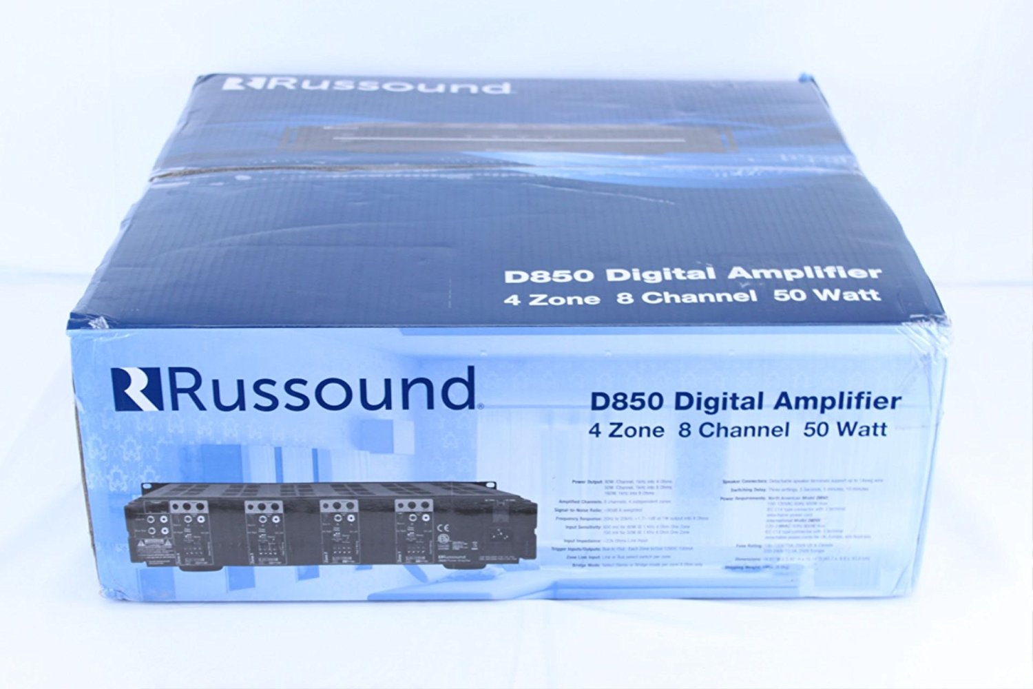 Russound D850 4 Zone 8-Channel 50W Multiroom Amplifier N3 free image ...